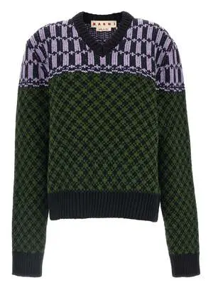 Marni Patterned Sweaters For Men