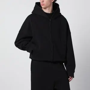 ENTIRE STUDIOS Cotton Zip-up Hoodie - Black