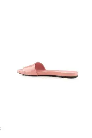 Prada Glossed Slide Sandals