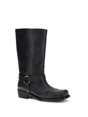 GOLDEN GOOSE Leather Biker Boots