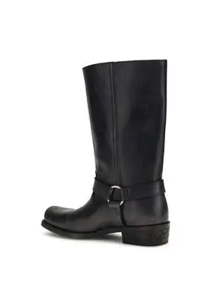GOLDEN GOOSE Leather Biker Boots