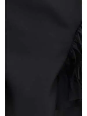 Dries Van Noten Ruffled Peplum Top - Black