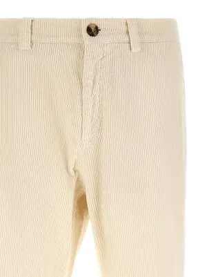 Brunello Cucinelli Corduroy Trousers - Cream