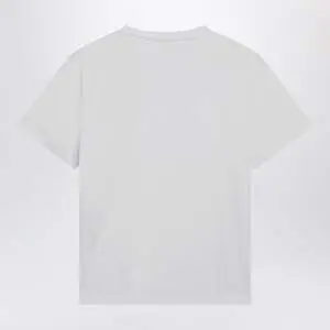 Saint Laurent Small Fit De Cotton T-shirt - White