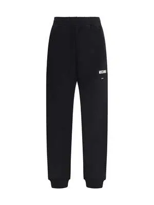 Moschino Cotton Sweatpants - Black
