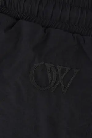Off-White Drawstring Shorts - Multicolor