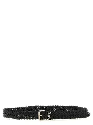 Saint Laurent Cassandre' Belt - Black