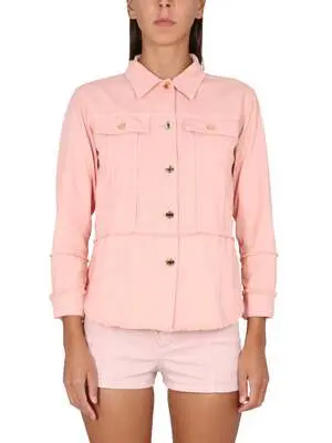 TOM FORD Cotton Denim Shirt - Pink