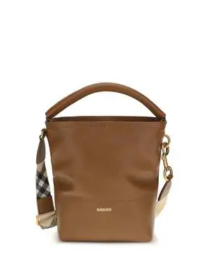 Burberry B Clip Bucket Bag - Brown