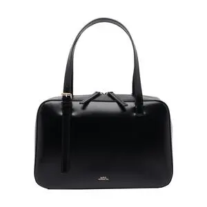 A.p.c. Virginie Box Bag - Black