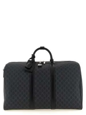 Gucci Gg' Large Duffel Bag - Black