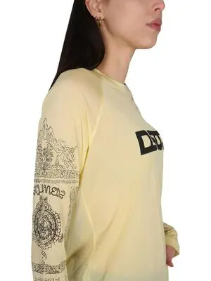 Dsquared2 Logo Print T-shirt - Yellow