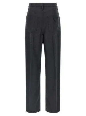 Prada Flannel Pants - Gray