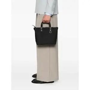 Fendi Monogram Nylon Tote Bag - Black