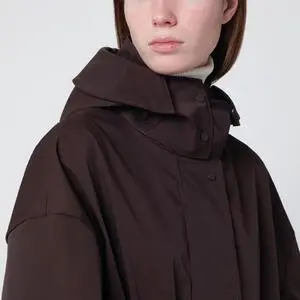 Herno Short Parka - Brown