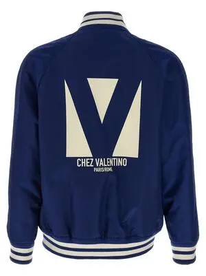 Valentino Garavani Chez Bomber Jacket - Blue