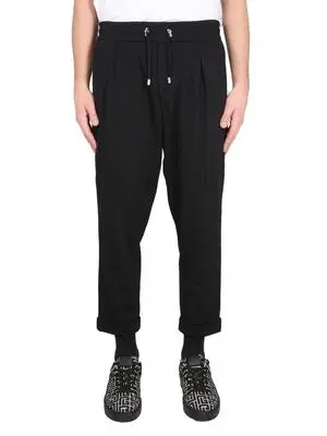 Balmain Wool Pants - Black