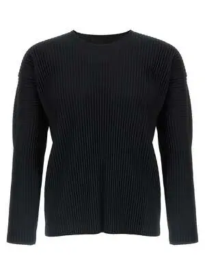 Issey Miyake Basics' T-shirt - Black