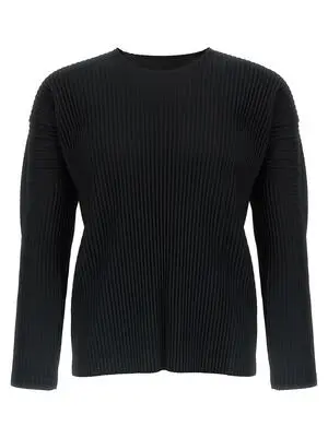 Issey Miyake Basics' T-shirt - Black