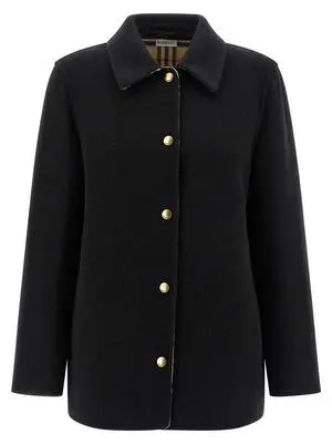 Burberry Check Lining Jacket - Black