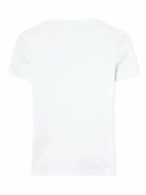Off-White Basic T-shirt With Logo