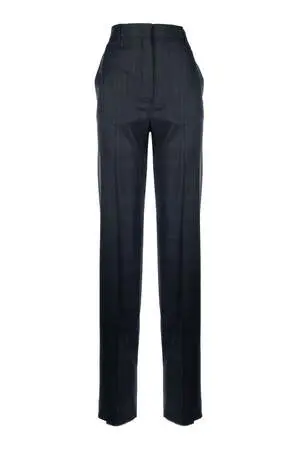 Prada Patterned Pleated Trousers - Multicolor