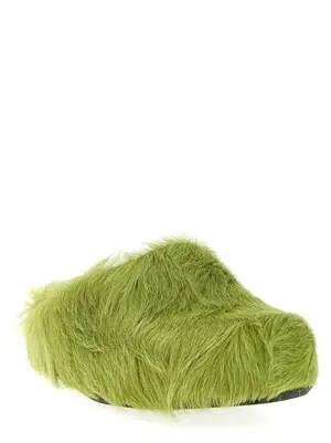 Marni Fussbett Sabots - Green