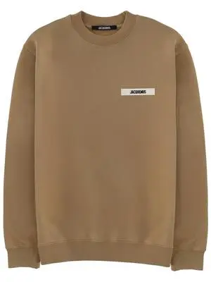 Jacquemus Grosgrain Logo Sweatshirt - Cream