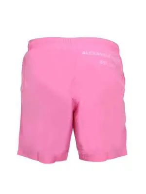 Alexander McQueen Logo Print Swimsuit