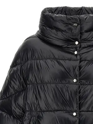 Herno Ultralight Hooded Puffer Jacket - Black