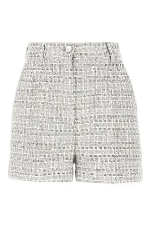 Dolce & Gabbana Textured Tweed Tailored Shorts - Multicolor