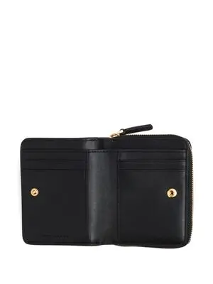 Marc Jacobs The Leather Mini Compact Wallet - Black