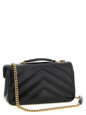 Saint Laurent Loulou' Small Shoulder Bag - Black