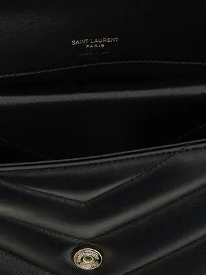 Saint Laurent Loulou Small Shoulder Bag - Black