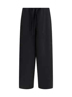 TOTEME Drawstring Dinner Pants - Black