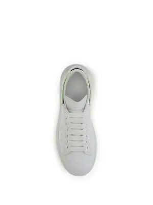 Alexander McQueen Leather Sneakers - White