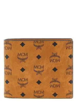 Mcm Bifold Wallet - Brown