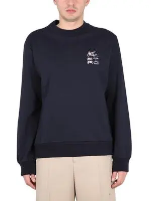 Etro Crewneck Sweatshirt - Blue