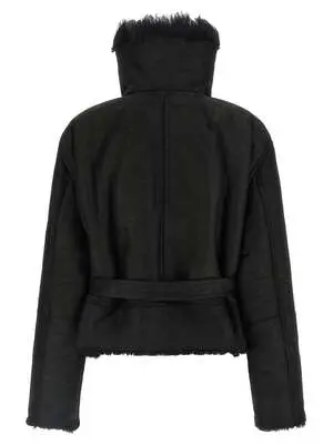 Rick Owens Cropped Flight' Jacket