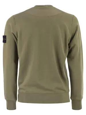 Stone Island Organic Cotton Regular Fit Sweatshirt - Multicolor