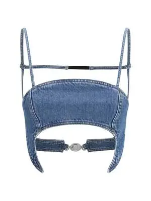 MARINE SERRE Denim Moon Top