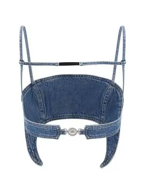 MARINE SERRE Denim Moon Top