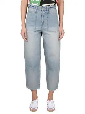 Kenzo Carrot Fit Jeans - Blue