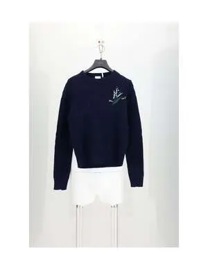 Dior Ni-cable + Brod Knit - Blue