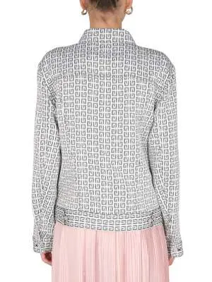 Givenchy 4g Jacquard Jacket - Gray