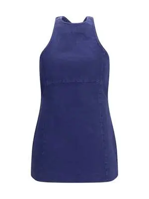 Miu Miu Cotton Dress - Blue