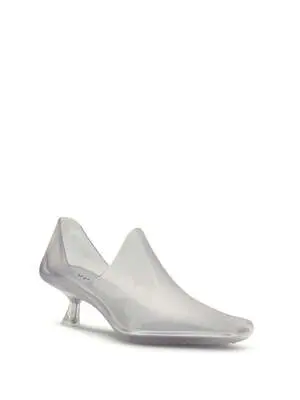 Loewe Pvc Ankle Boots - White