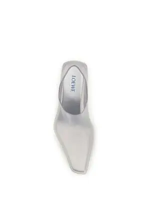 Loewe Pvc Ankle Boots - White