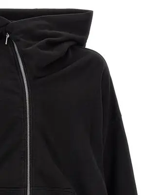 Rick Owens Mountain Hun Hoodie - Black