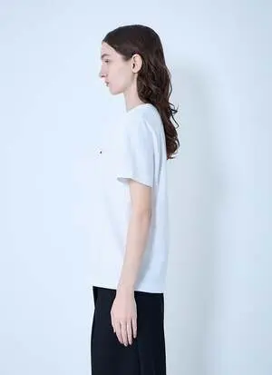 Jacquemus Cotton Jersey Logo T-shirt - White